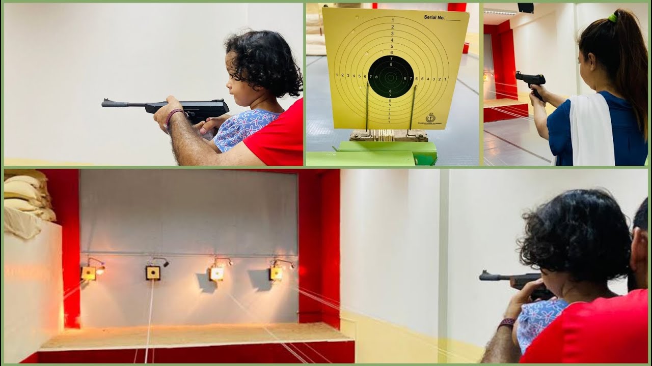 World's Youngest Shooter 3 years old | This 3-year-old baby knows how ...