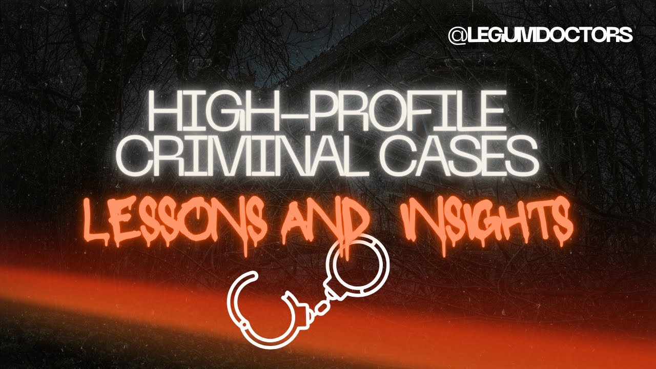 High-Profile Cases in India: Lessons and Legal Insights | Podcast - 6 ...