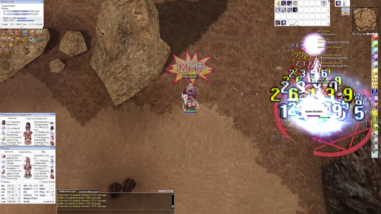 iRO - International Ragnarok Online Ranger & Sura Gear Shown MVP Party ...