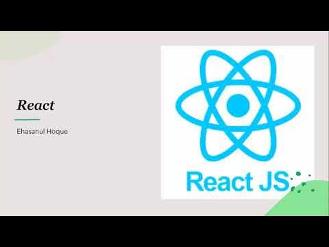 React JS - Introduction-1 - YouTube