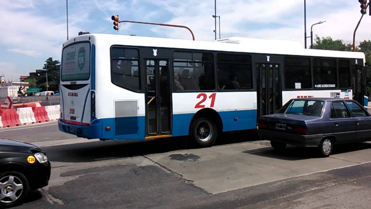 Línea 21 - Interno 2109 (Todo Bus Agrale MT 17.0 LE con aire) - YouTube