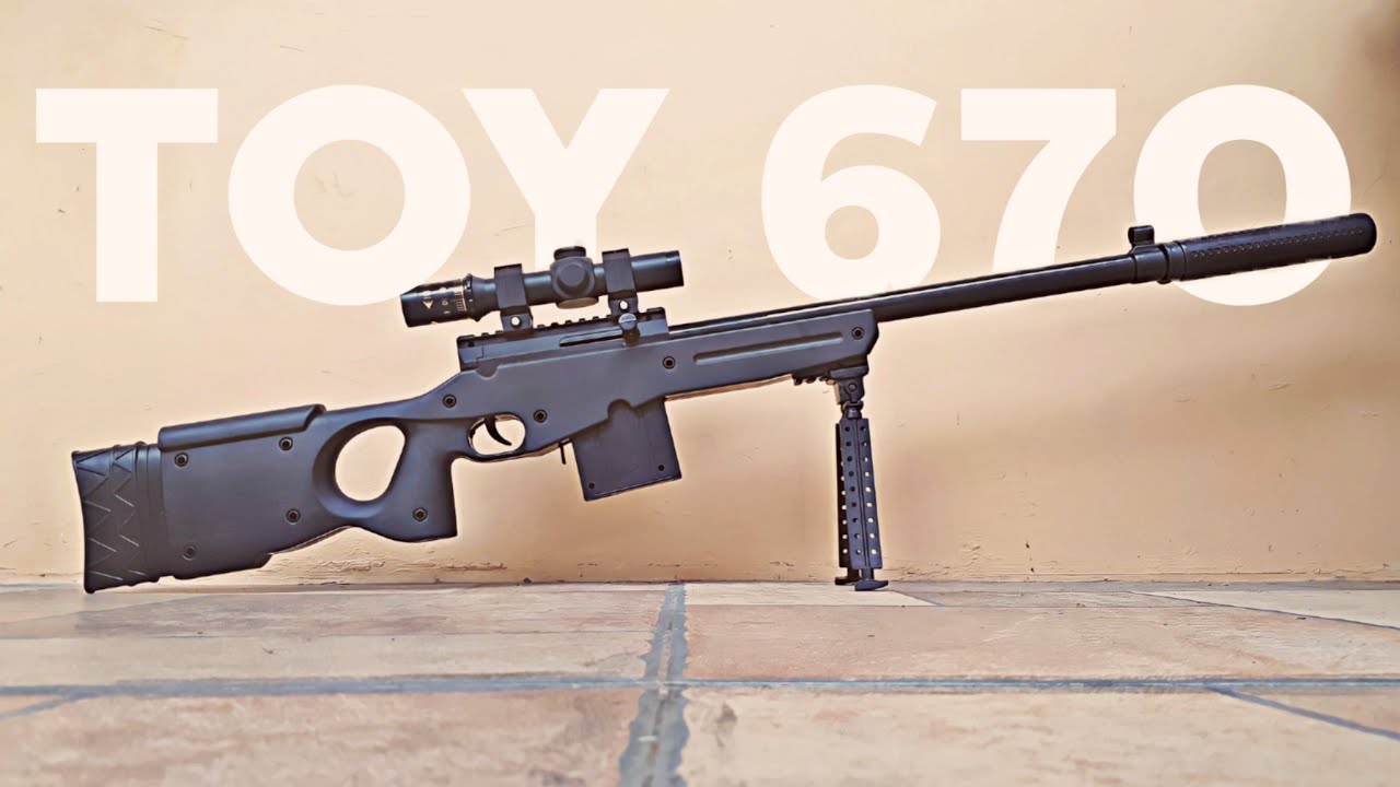 Realistic Sniper Pellet Gun: TOY No.607 aka AWP L96 Unboxing from ...
