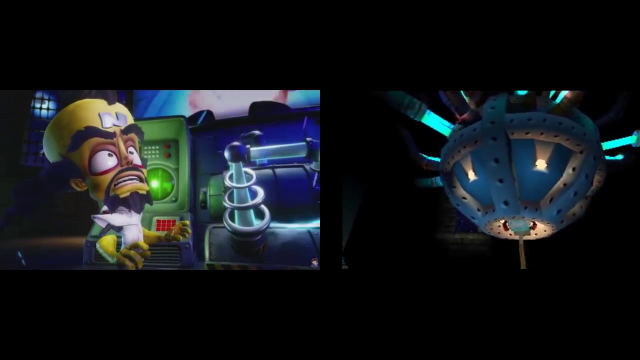 Crash Bandicoot Intro Remaster Vs Original Comparison - YouTube