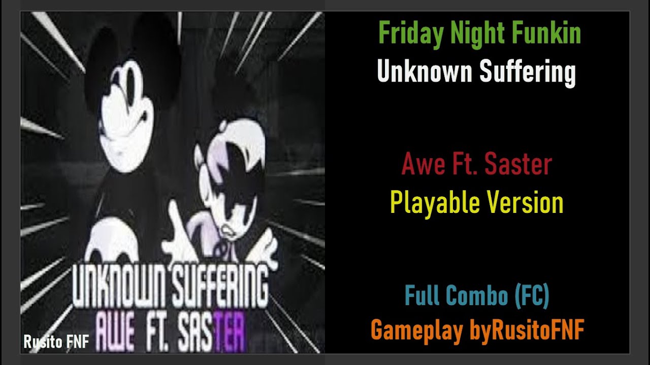 Friday Night Funkin - Unknown Suffering V3 / Playable Version / Full ...