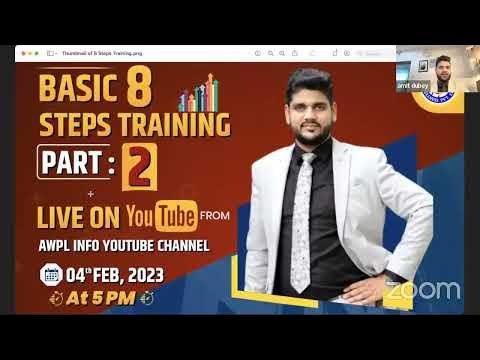 #AWPL || 8 Step Training Part 2 // By Dr. Amit Dubey Sir || Ambassador ...