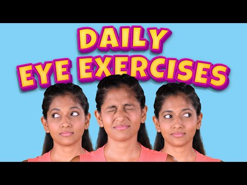Eye Exercises to Improve Eyesight | Daily Yoga for Eyes | Yoga Guppy