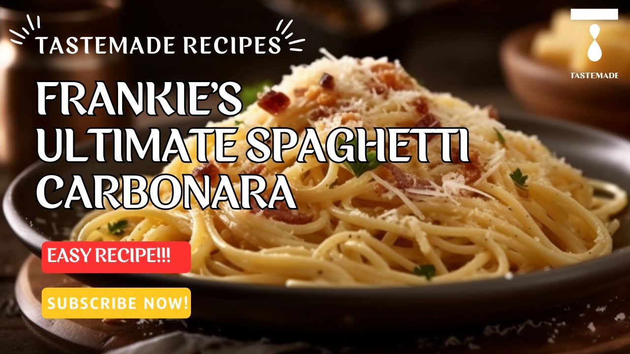 Frankie's Carbo-LOAD of Fun: The Ultimate Spaghetti Carbonara Recipe ...