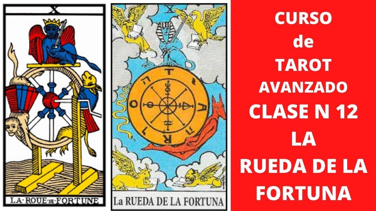 LA RUEDA DE LA FORTUNA ARCANO MAYOR DEL TAROT/ CURSO DE TAROT AVANZADO ...