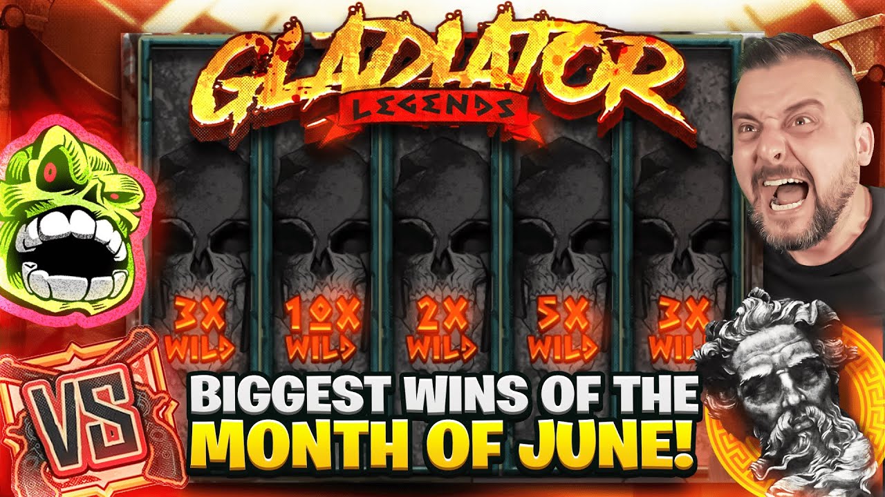 JUNE RECORD WINS OF THE MONTH - MAX WINS 🤑 - YouTube