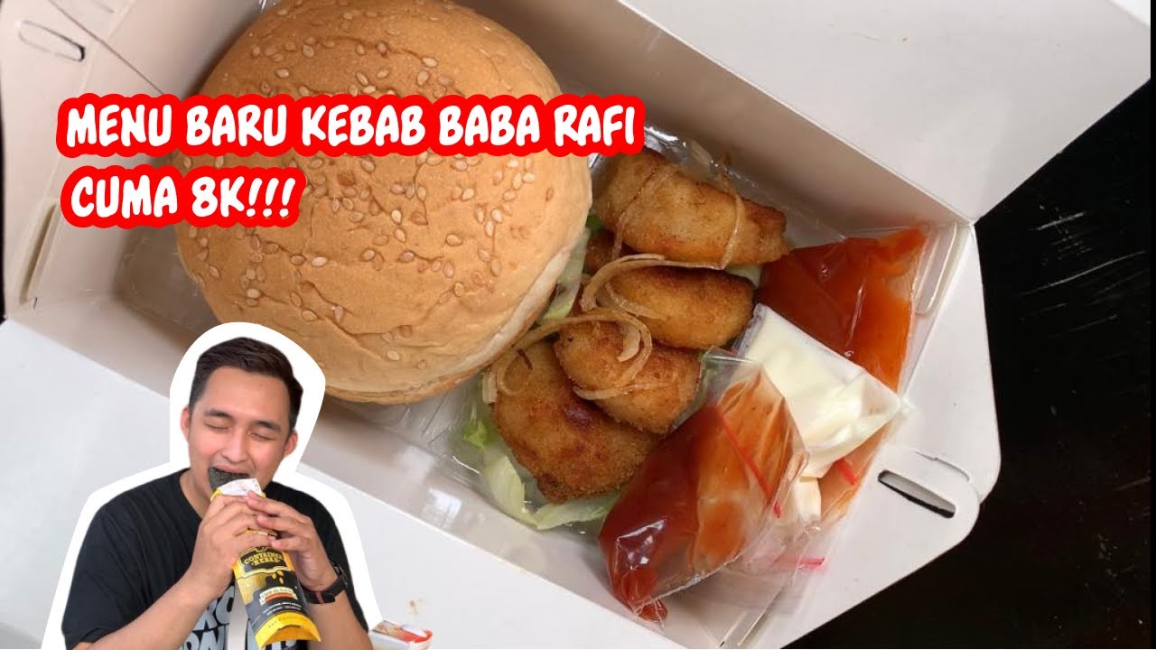MENU BARU CUMA 8K ⁉️, Container Kebab Baba Rafi | Kuliner Jombang - YouTube