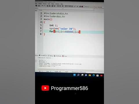 I LOVE YOU program in c language | love coding ️ #shorts #short #coding #shortsfeed # ...