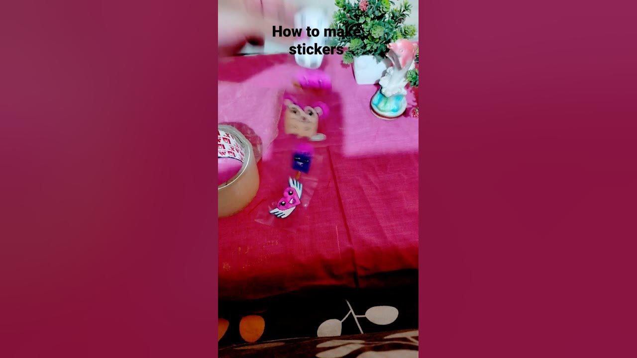 How To Make Stickers At Home By Using Home Supplies YouTube how-to-make-stickers-at-home-by-using-home-supplies-youtube