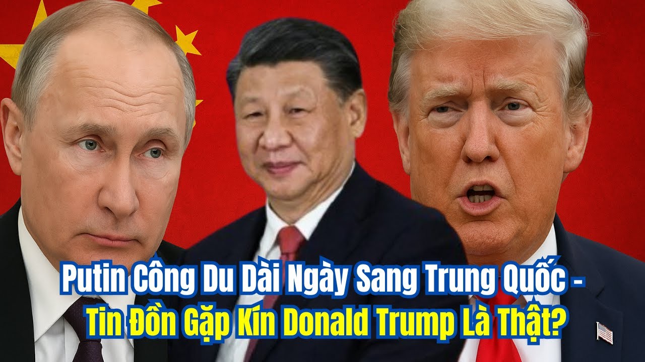 Putin Công Du Dài Ngày Sang Trung Quốc – Tin Đồn Gặp Kín Donald Trump ...