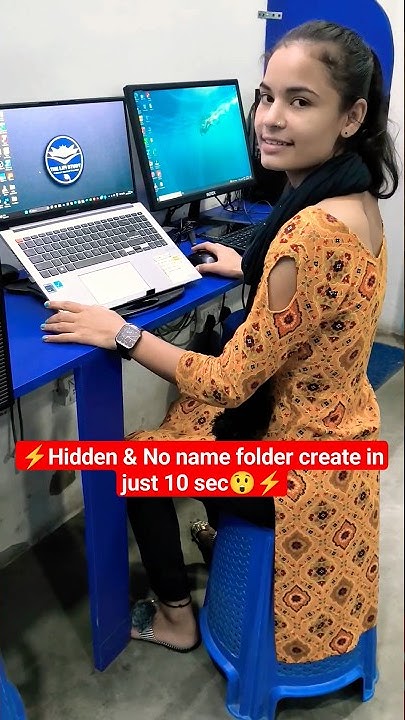 Create Hidden & No Name Folder in just 10 sec🔥😲⚡ #viral #shortvideo #computer #excel - YouTube