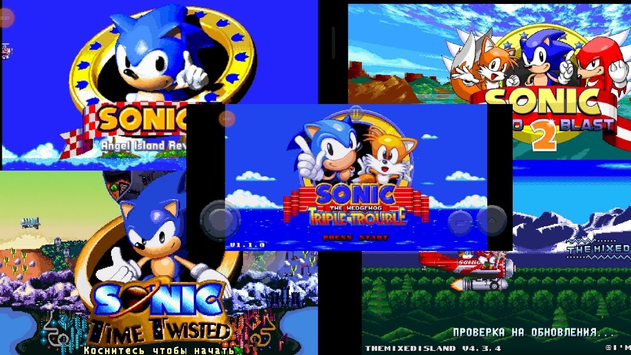 Top 5 Sonic The hedgehog 2D fan games for Android! - YouTube