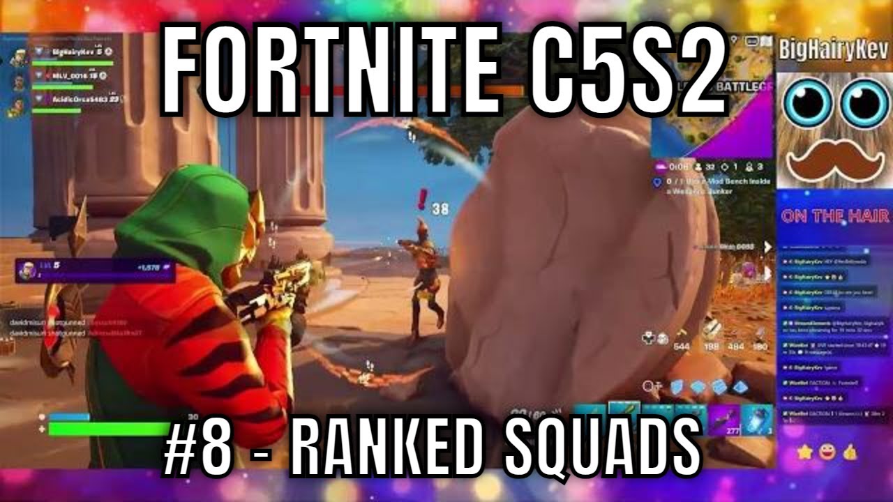 FORTNITE C5S2 #8 - RANKED SQUADS - YouTube