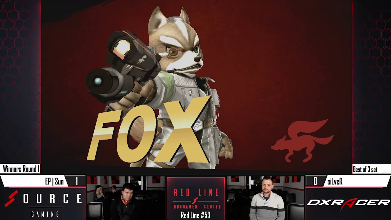 Red Line Smash 53 - EP | Sun (Fox) Vs. siLveR (Yoshi) - YouTube