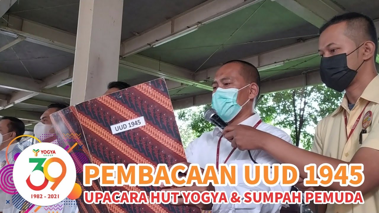 PEMBACAAN SUMPAH PEMUDA DAN UUD 1945 - YouTube