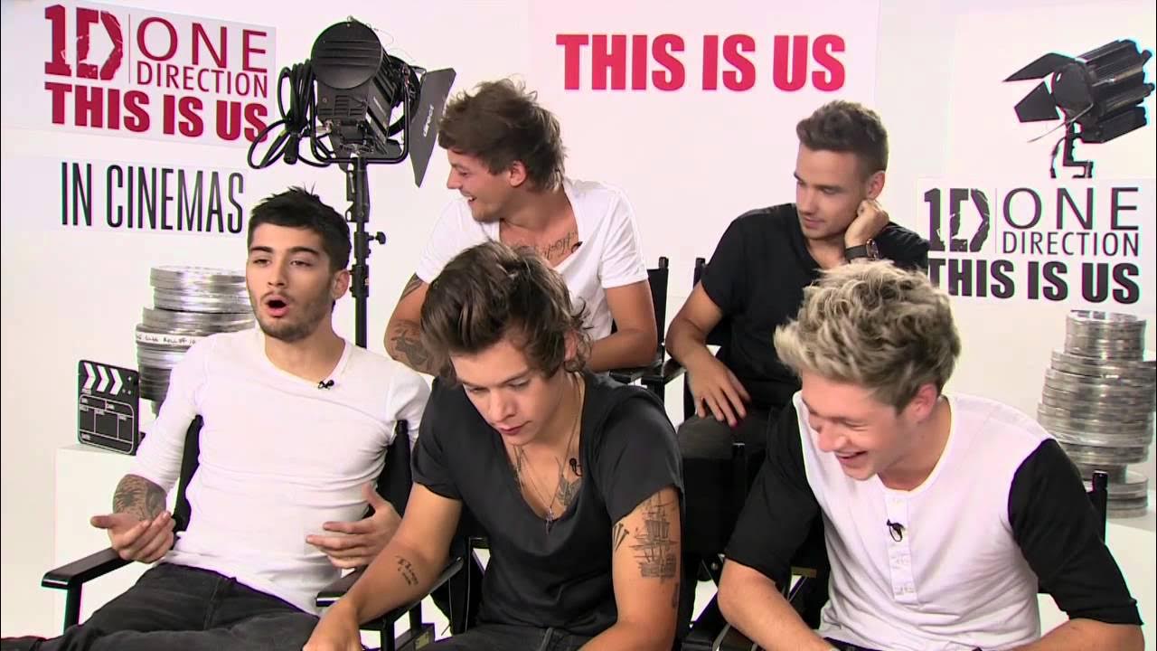 One Direction's Official "One Direction: This Is Us" Interview - YouTube