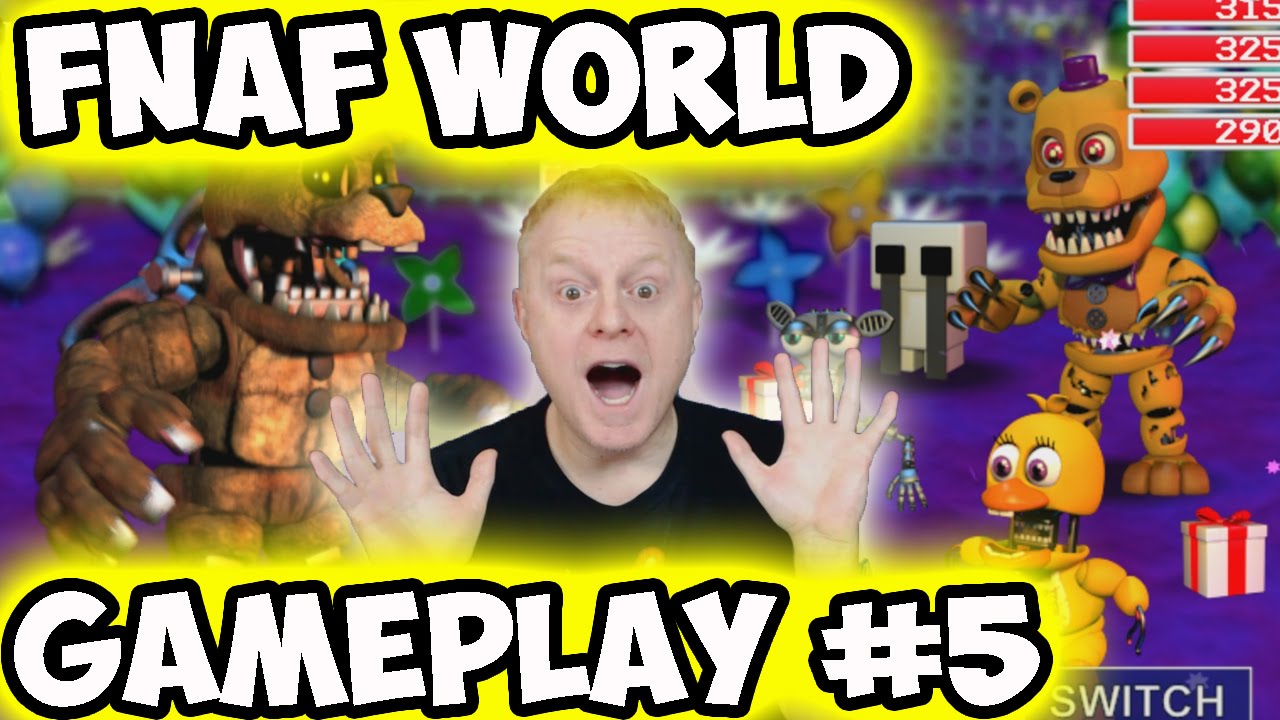 FNAF WORLD #5 - SECRET ENDING AT THE FISHING POND?? - YouTube