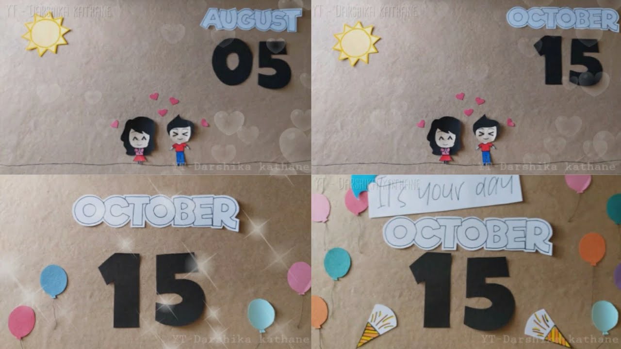 Long distance Birthday video | Surprise birthday story animation - YouTube