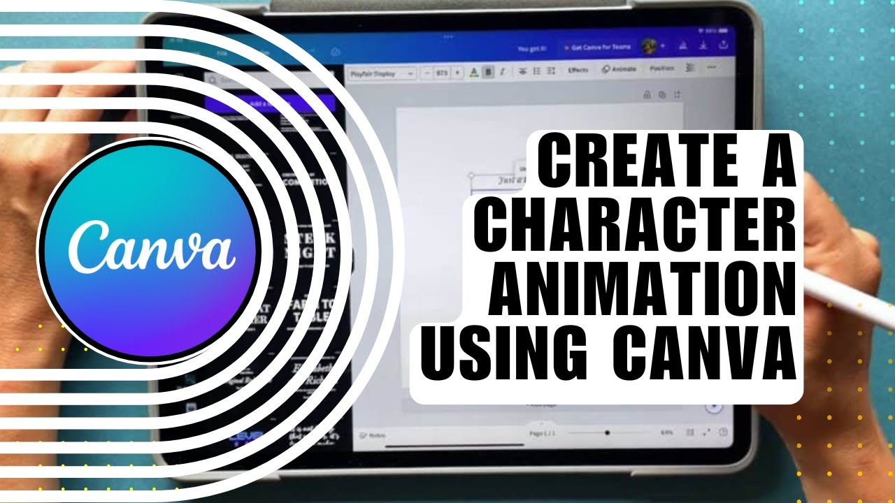 Character Builder! How to Create a Character Animation using Canva ...