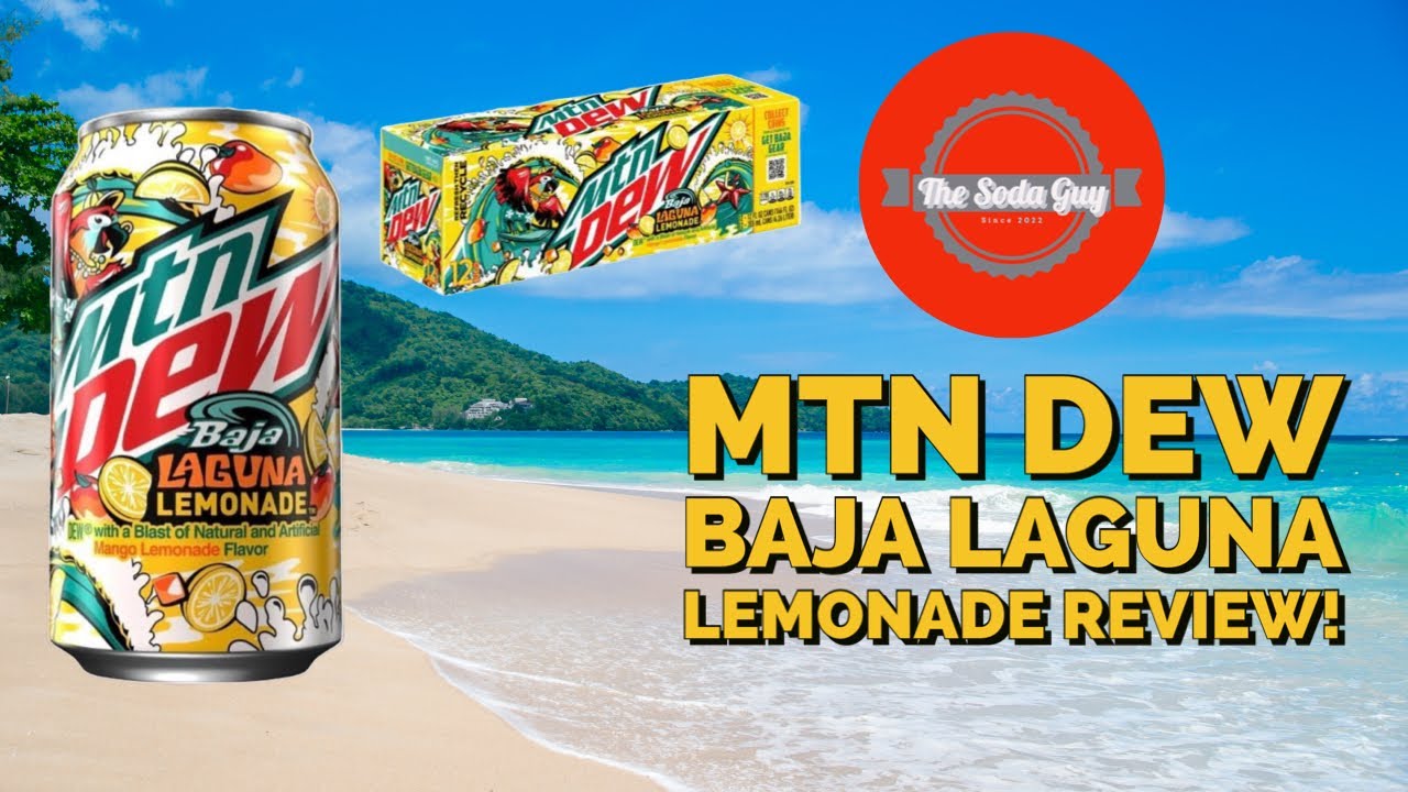 Mtn Dew Laguna Lemonade Review! - YouTube