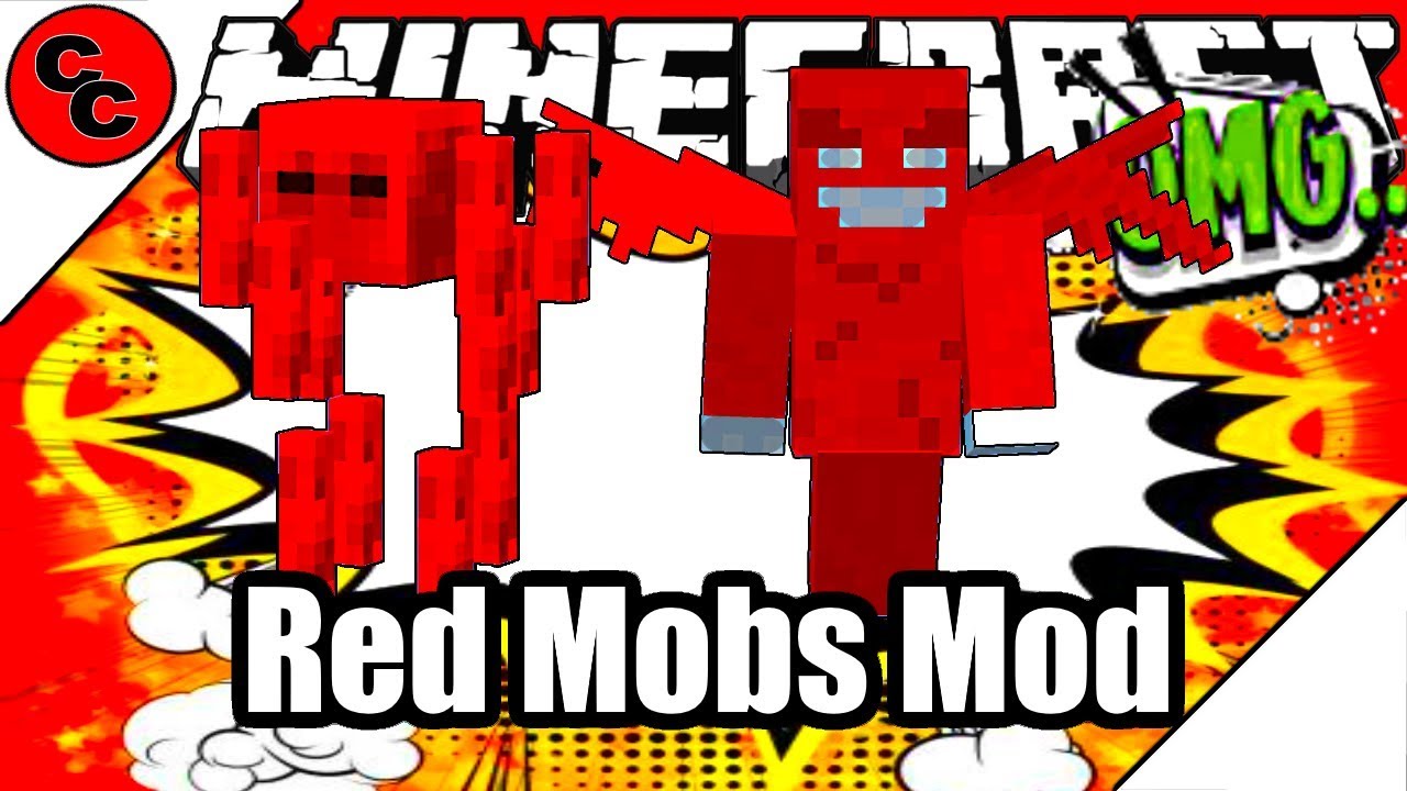 Minecraft Mods: " Red Mobs Mod 1.12.2 " - YouTube