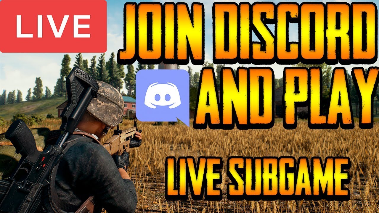 pubg mobile | ⚫Live Join Discord & Play | Tencent Gaming Buddy - YouTube