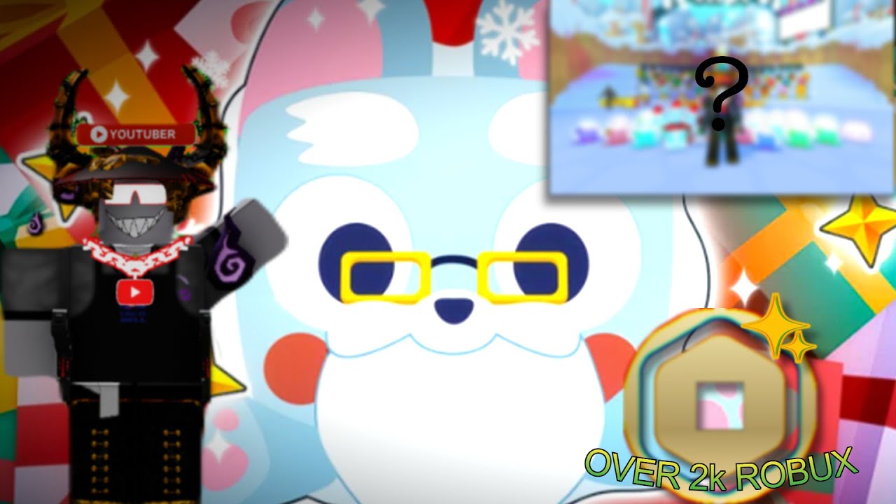 2K ROBUX Pet Sim 99 Challenge Can I Get the Rarest Pets? - YouTube