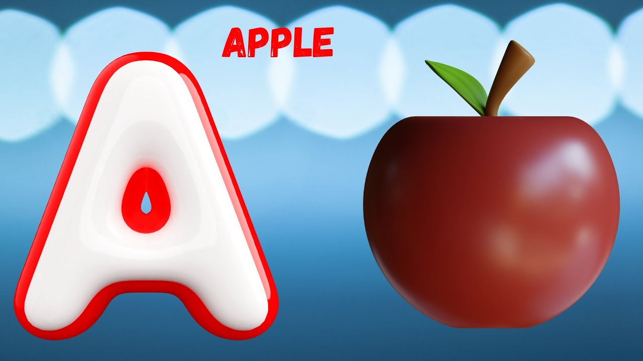 ABC song | nursery rhymes | a for apple | abc phonics song for toddlers ...