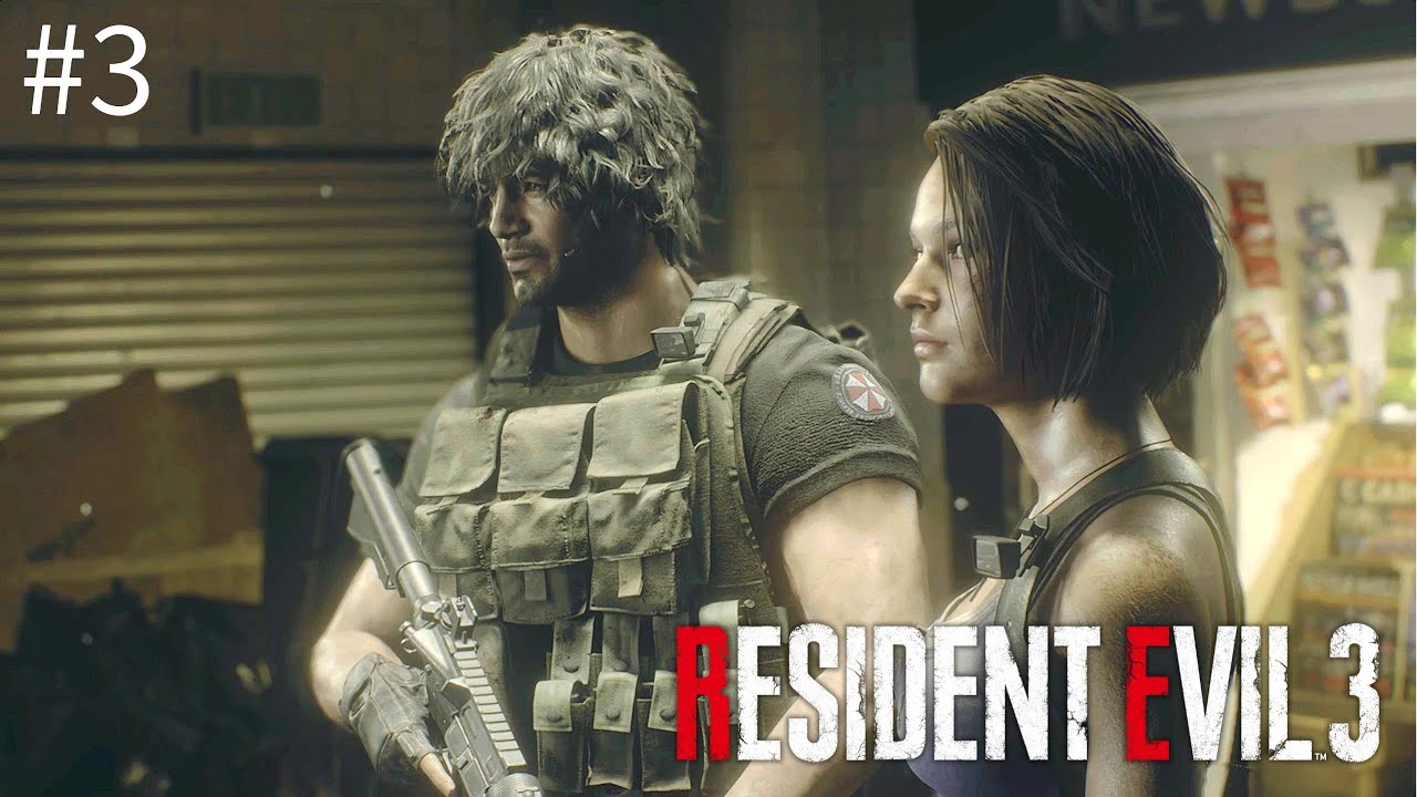 Opening Route for Train Escape | Resident Evil 3 Remake | #3 | 4k | No ...