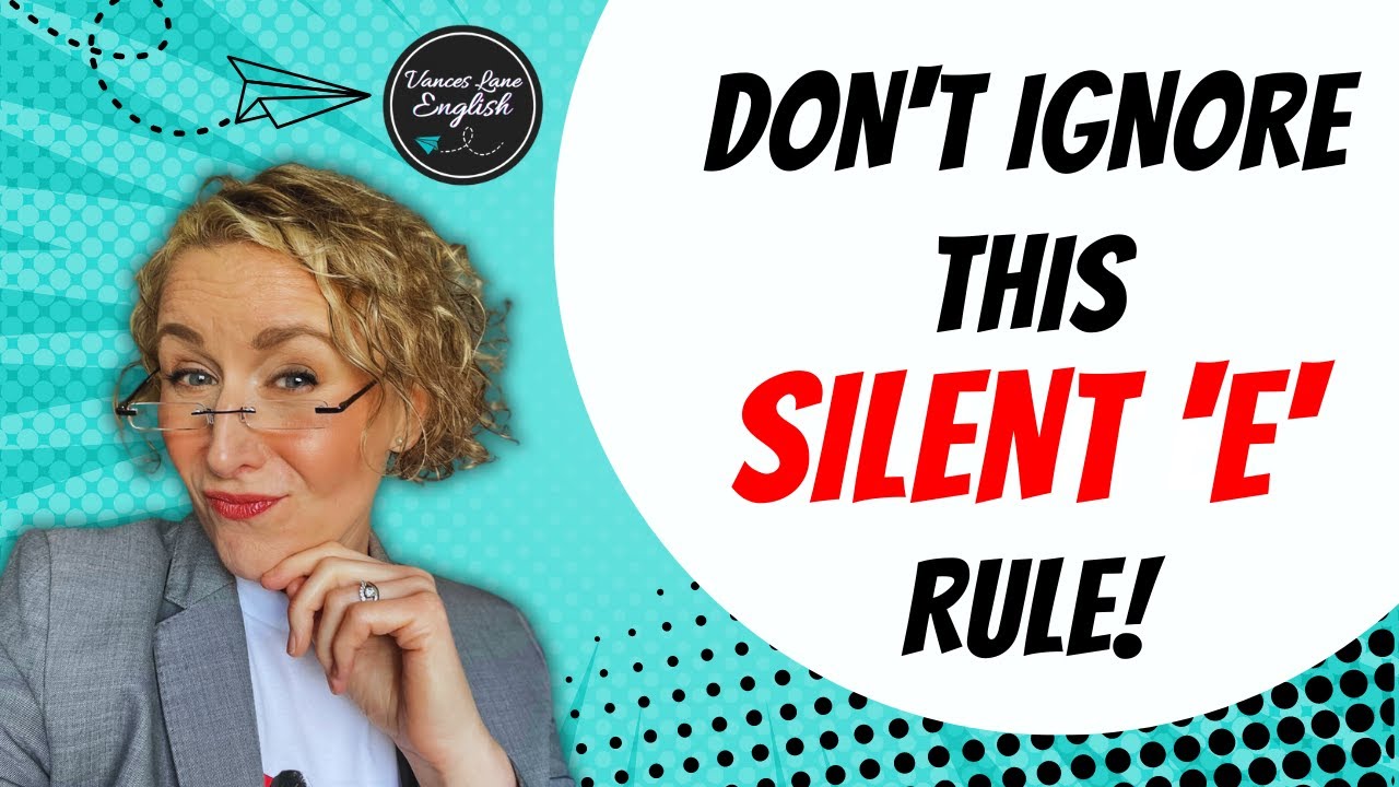Silent letter E Words in English #englishpronunciation #learningenglish ...