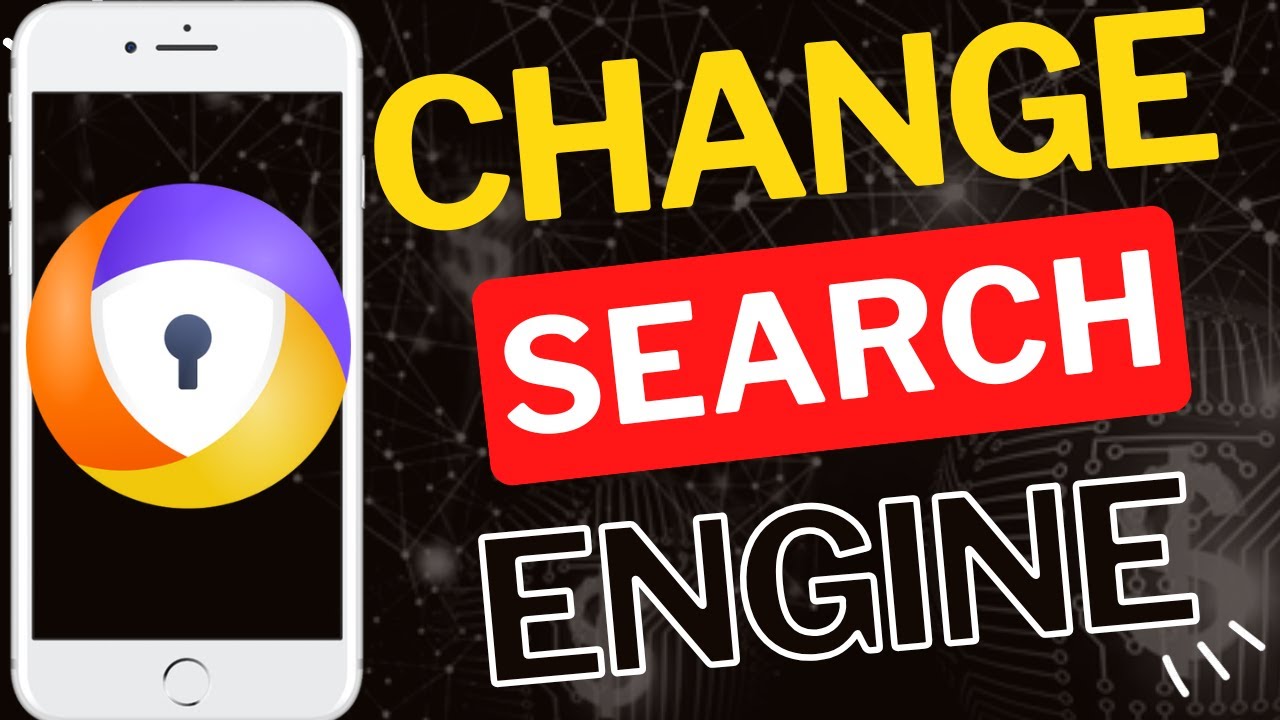How to Change Search Engine in Avast Secure Browser Mobile - YouTube