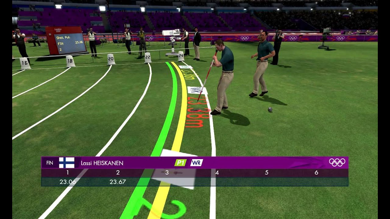 london2012 pc shot put wr - YouTube