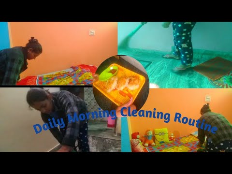 Daily Morning Cleaning Routine|| Desi style|| Indian mom very busy routine|| Recipe||