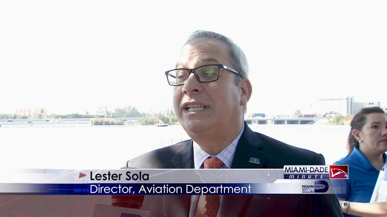 Miami-Dade Minute - Floating Solar Project - YouTube