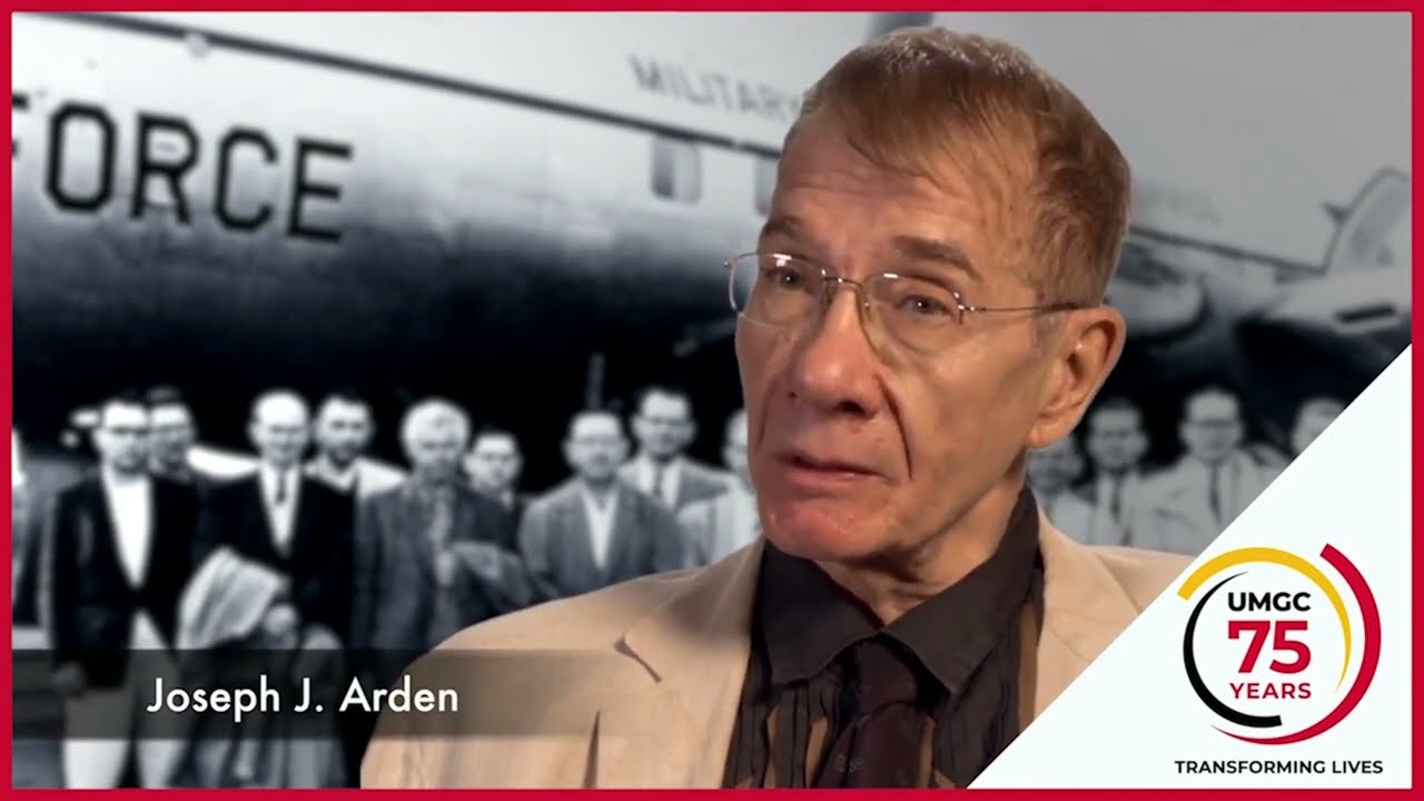 UMGC's 75 Years of Unbreakable Diamonds: Joseph J. Arden - YouTube