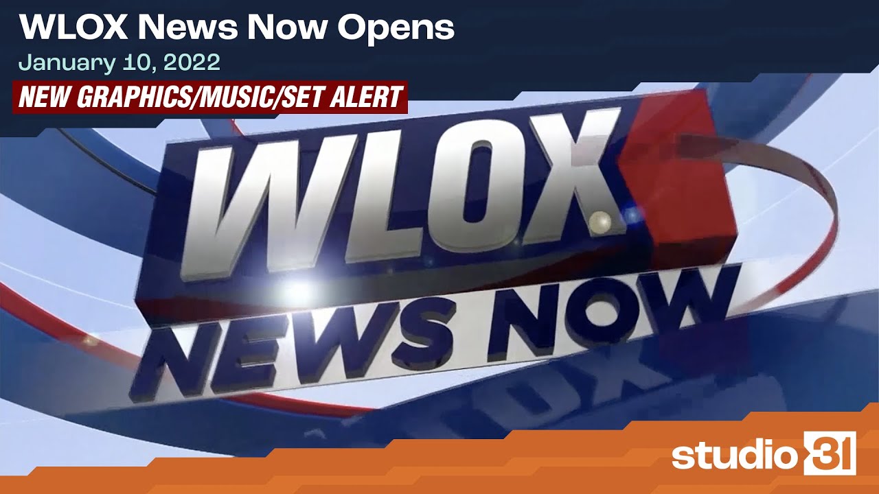 WLOX News Now Opens, 1/10/2023 (New Graphics/Music/Set) - YouTube