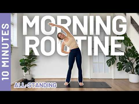 10MIN MORNING WORKOUT - All-Standing Routine - No Equipment