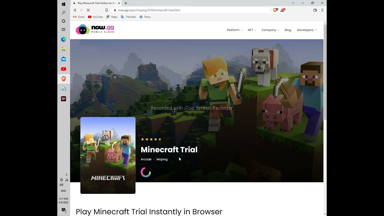 how to play minecraft without download - YouTube