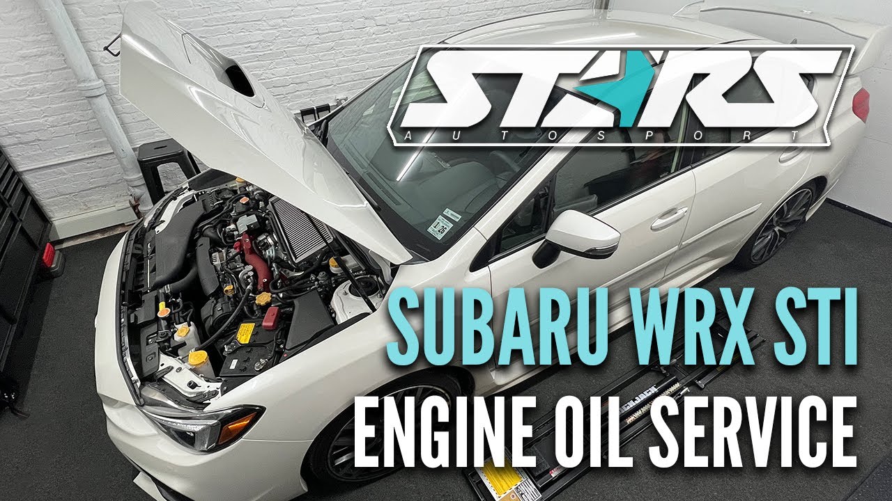 Subaru WRX STI Oil Change! - YouTube