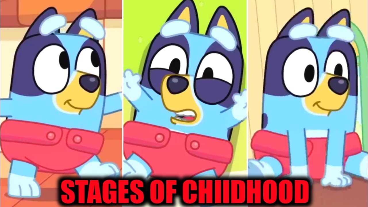 Bluey's Adventures Represent Different Stages of Childhood - YouTube
