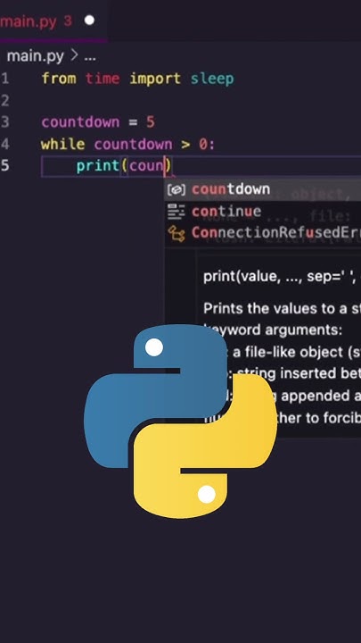 Understand Python Countdowns Build A Timer Using While Loop Python101 Pythonforbeginners