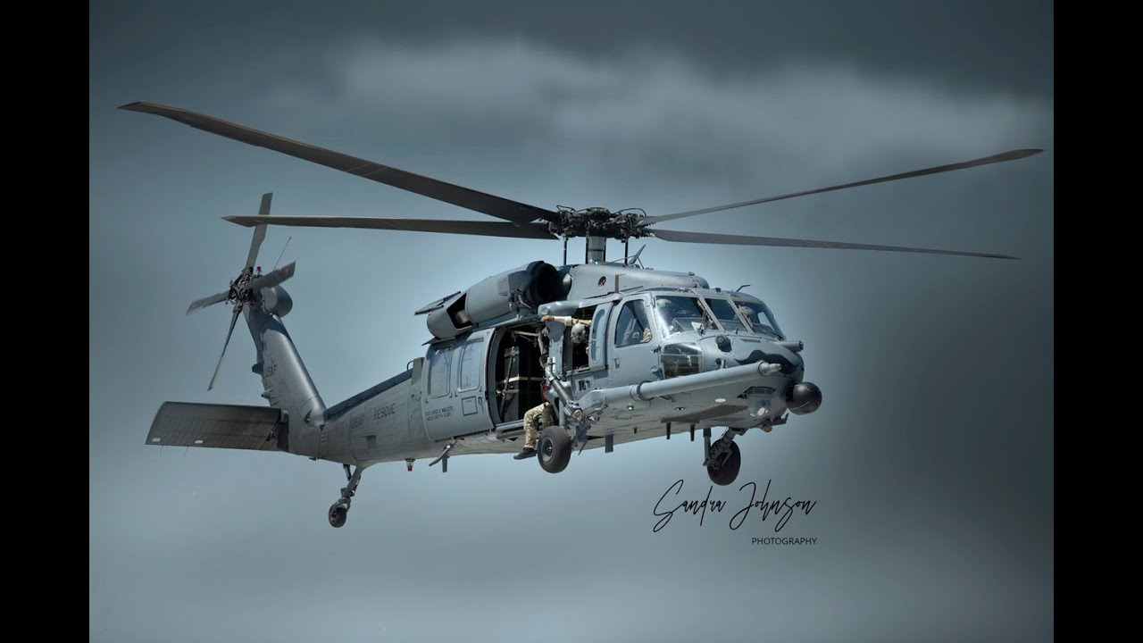 Modern Marvels - Two Black Hawk Helicopters Taking Off - Blades are 40 ...
