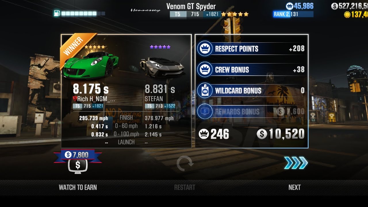 CSR2 Season 183 Prestige cup | Entire event live | Hennessey Venom GT ...