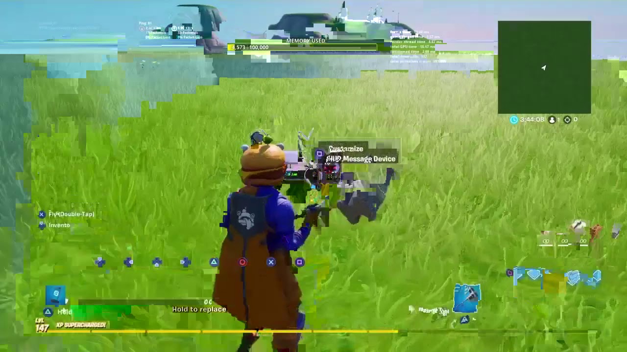 How to make text pop up on the screen in Fortnite - YouTube