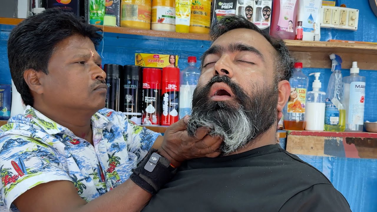Awesome Hair Crack, Neck Crack & Ear Cracking Head Massage by Dillu ...