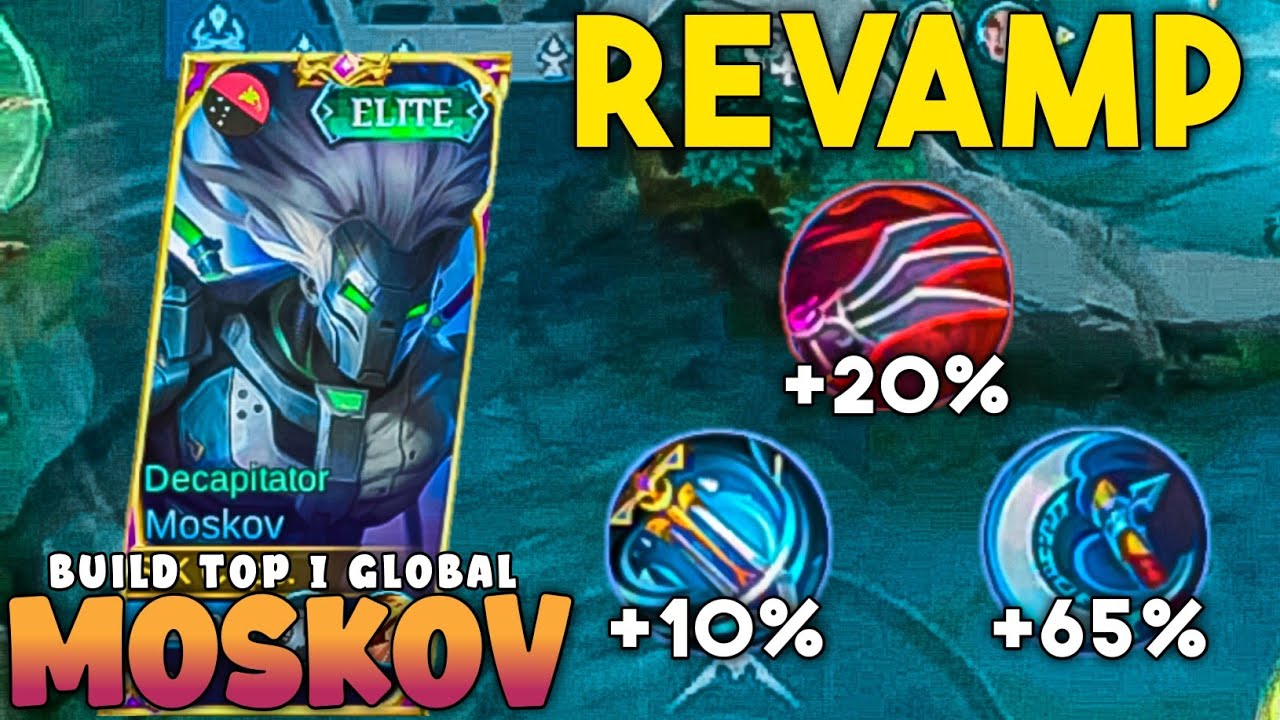 Awal Bukan Akhir Moskov Revamp !!! Best Build Moskov Tersakit - Build ...