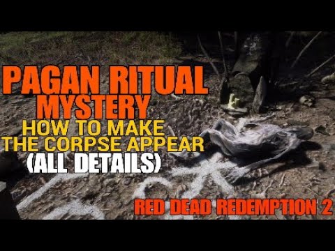Red Dead Redemption 2 PAGAN RITUAL Corpse Spawn!!(ALL DETAILS) - YouTube